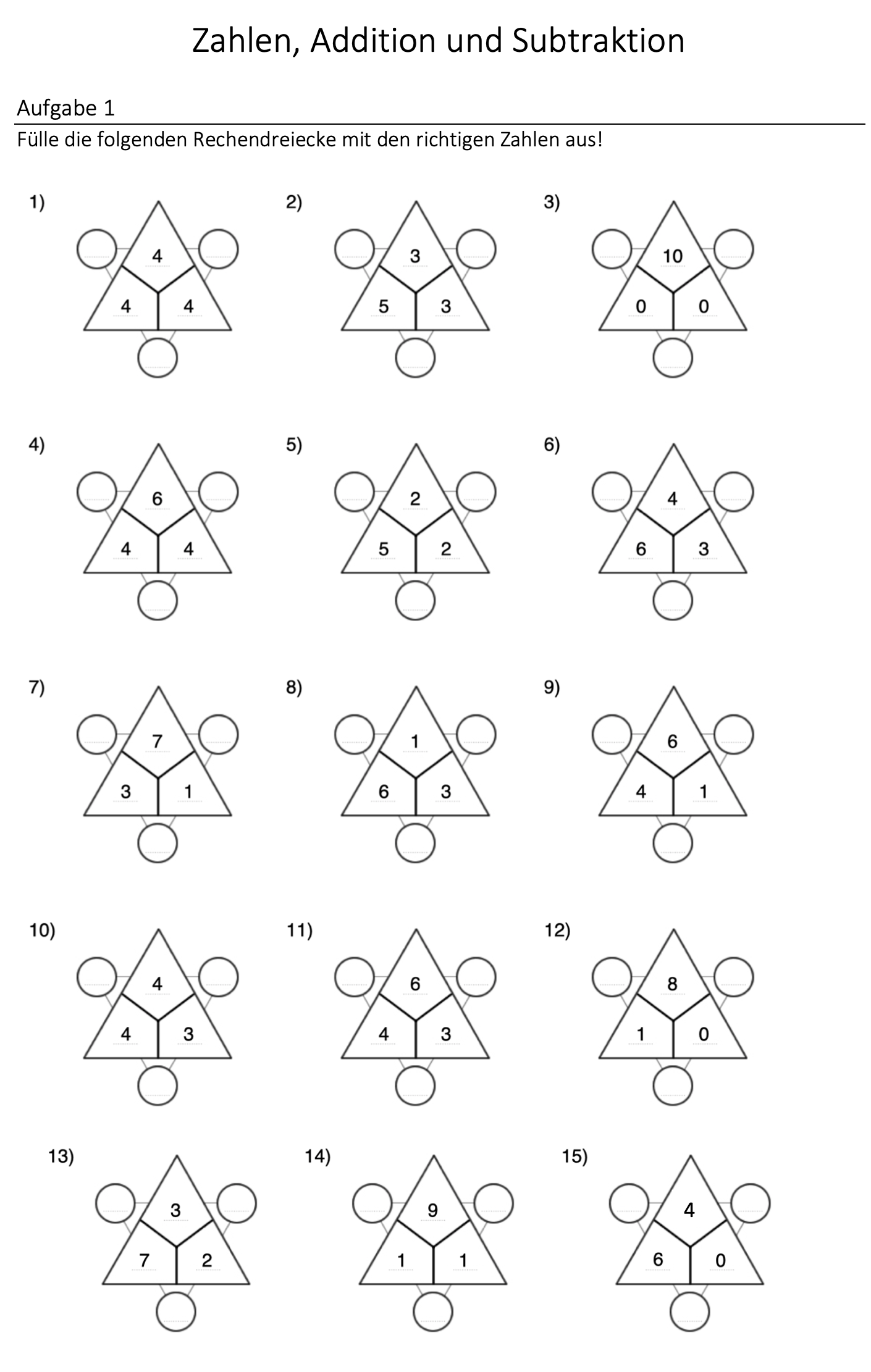 Mathe auf Deutsch, 1. Teil – Pierre Carrée