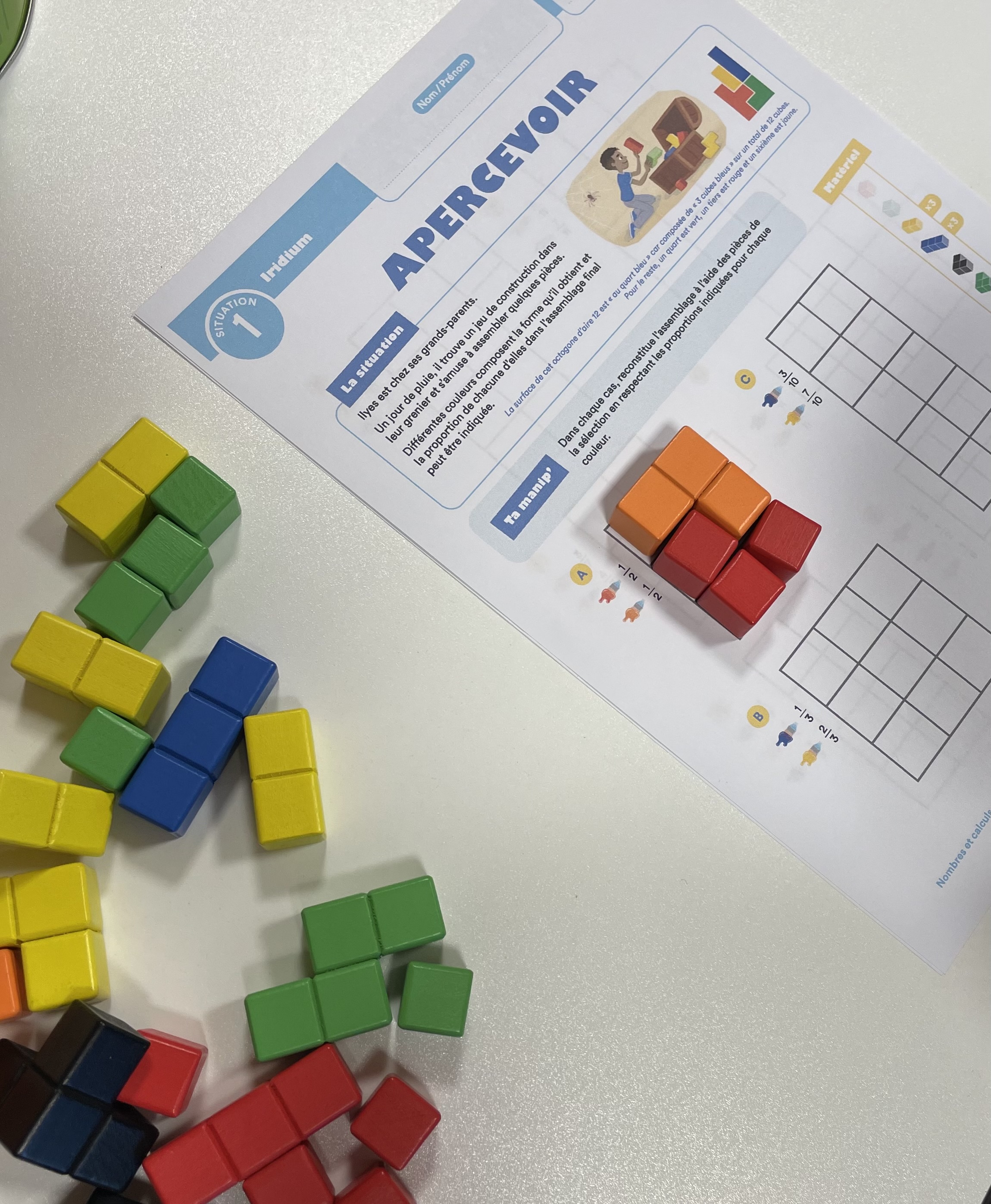 Labo’maths : découverte en fanfare sur les fractions – Pierre Carrée